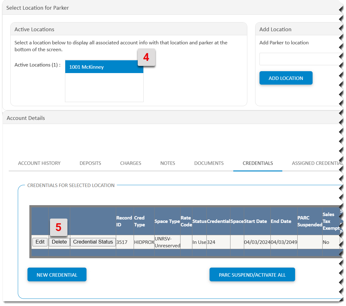 Canceling an Individual Parker's Account – Zephire Support