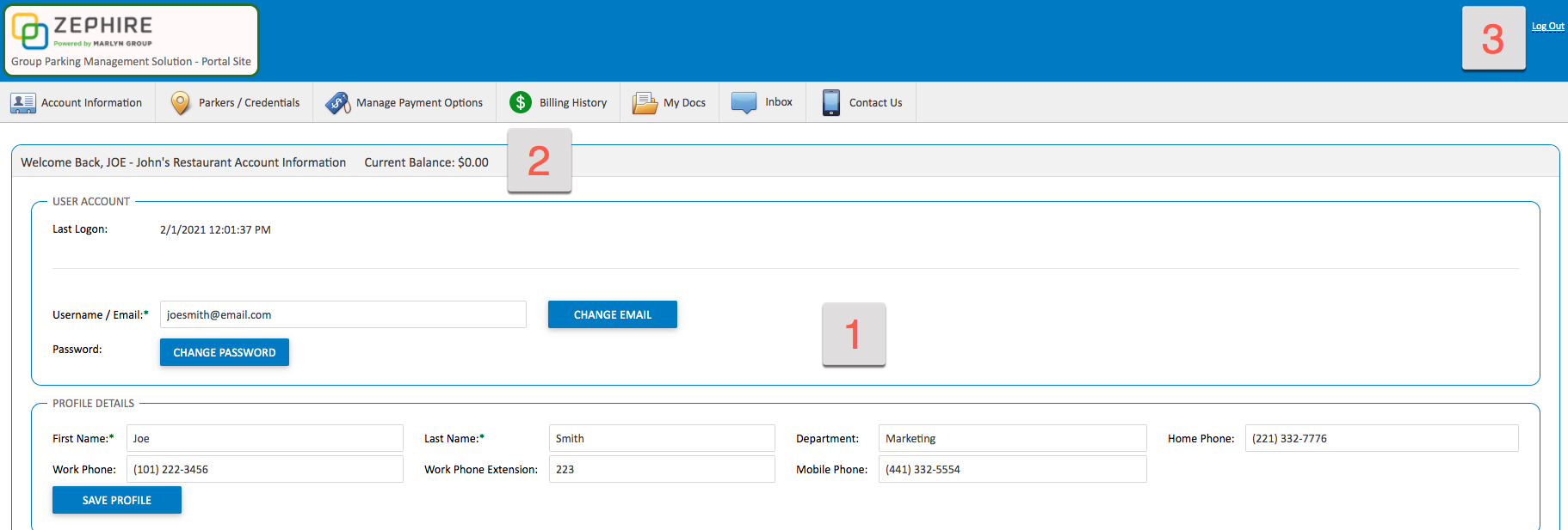 Group Admin Portal – Zephire Support