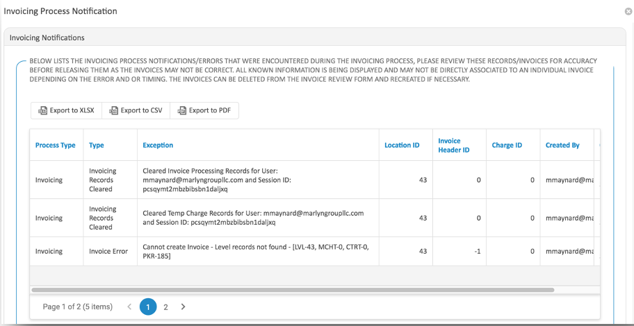Invoicing - Monthly Recurring Process – Zephire Support