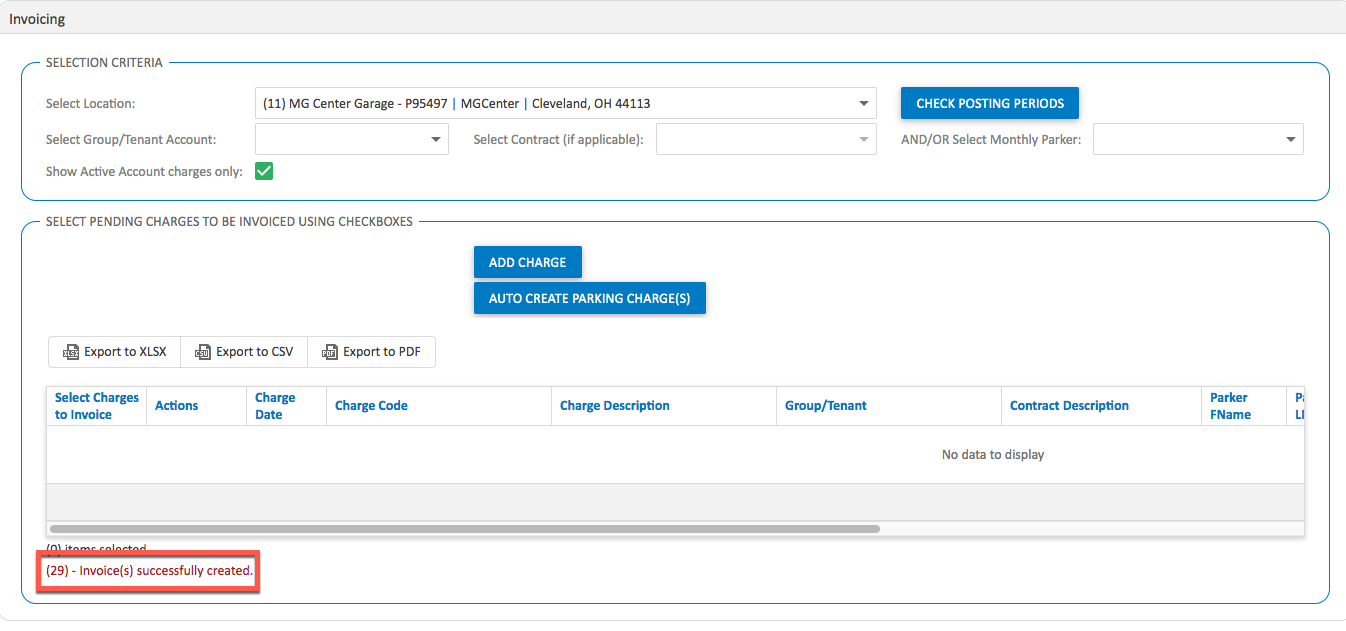 Invoicing - Monthly Recurring Process – Zephire Support