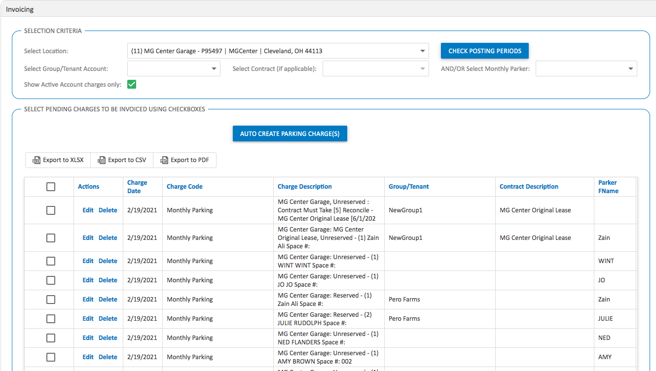 Invoicing - Monthly Recurring Process – Zephire Support