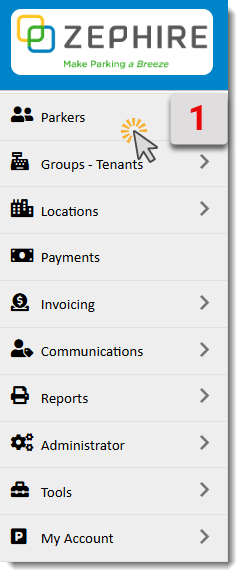 Updating Parker Profile Details - Notes – Zephire Support